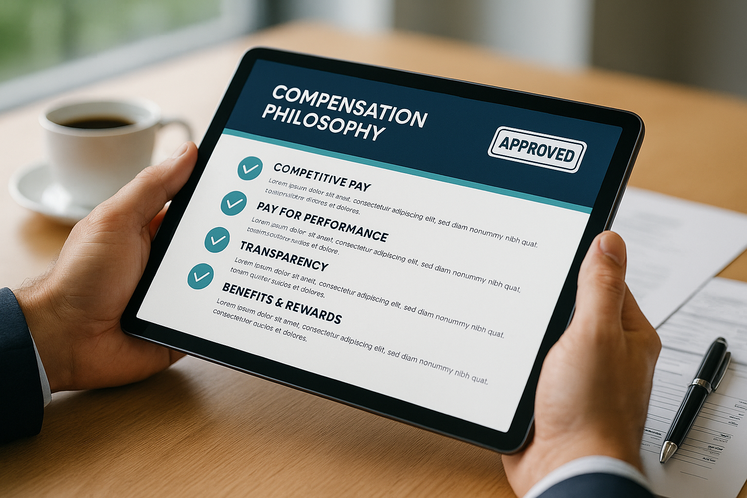 Compensation Philosophy Template for HR Leaders